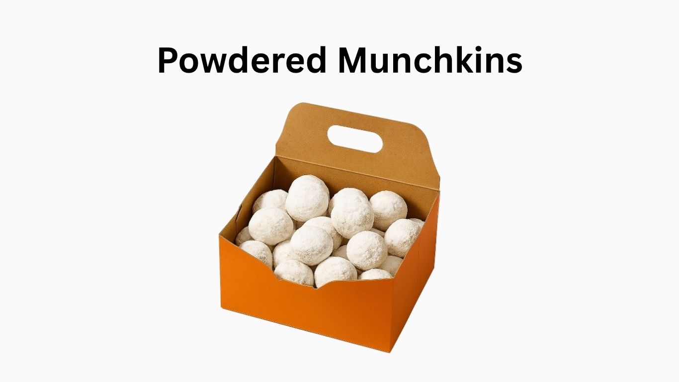Dunkin Donuts Powdered Munchkins: Sweet or irrestible ...