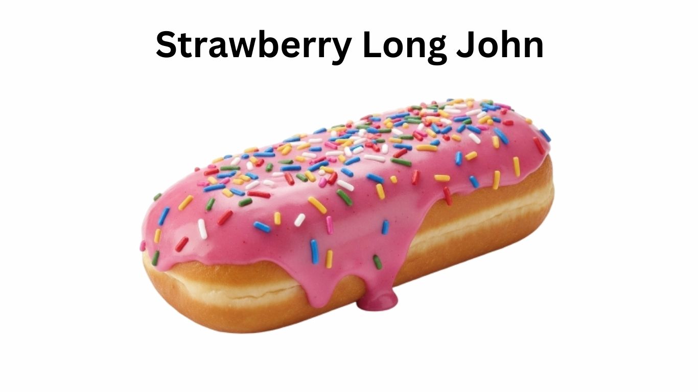 Dunkin Donuts Strawberry Long John: Price, Calories, Ingredients ...
